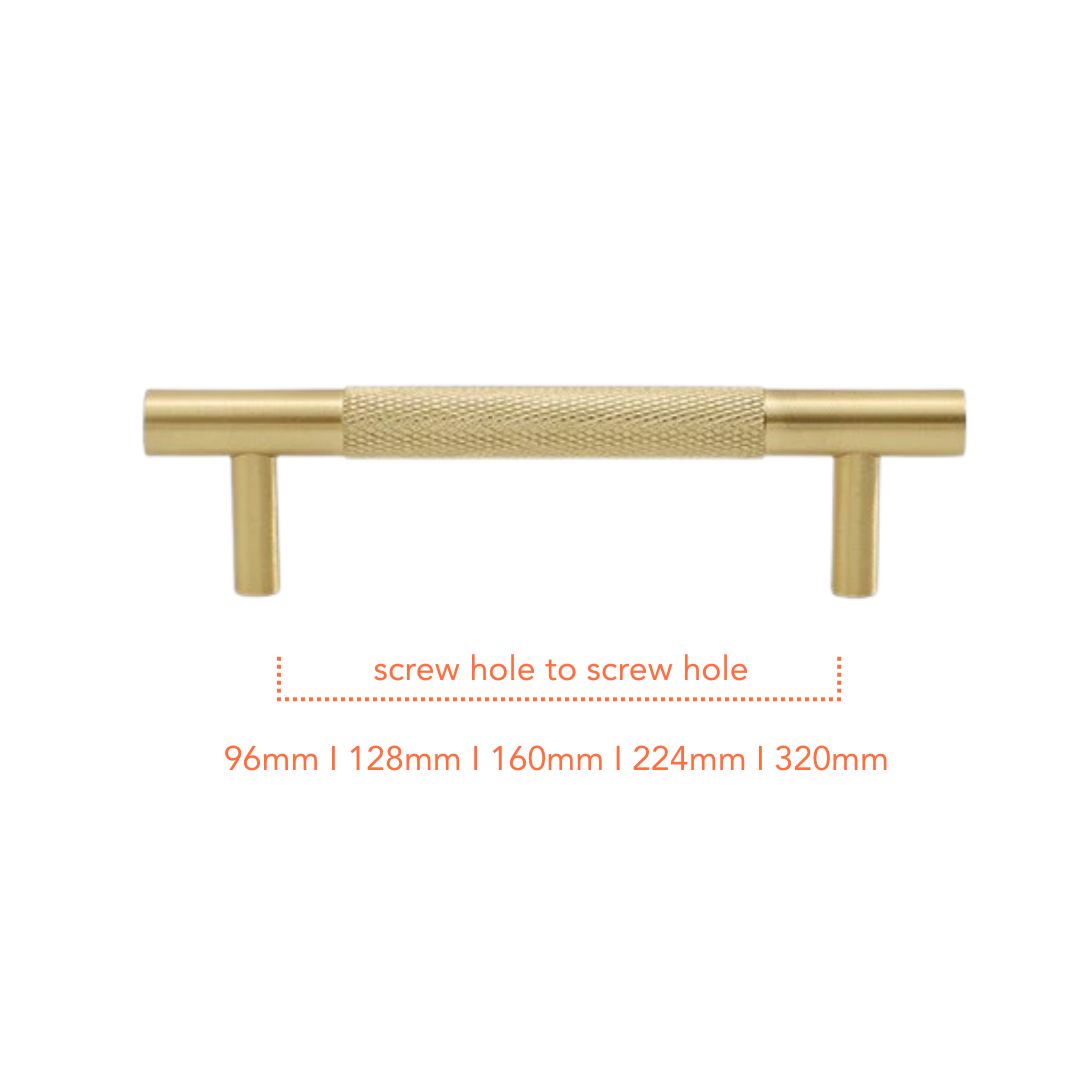 SG211 Modern Matte Gold Brass Pull Handle