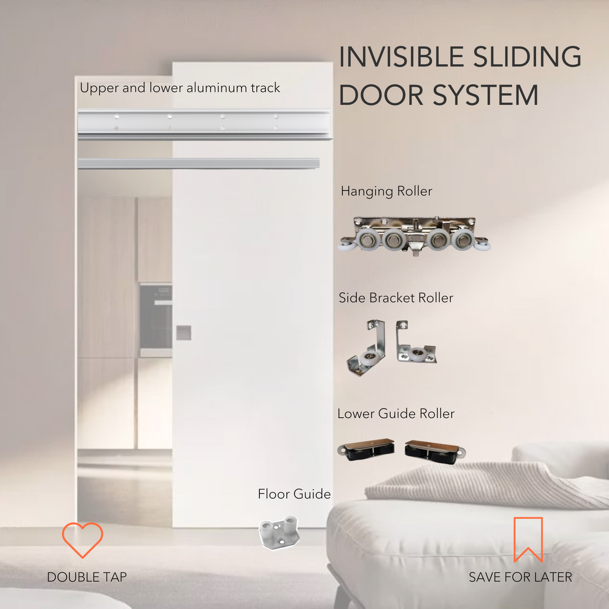 Invisible Roller And Track for Sale Philippines