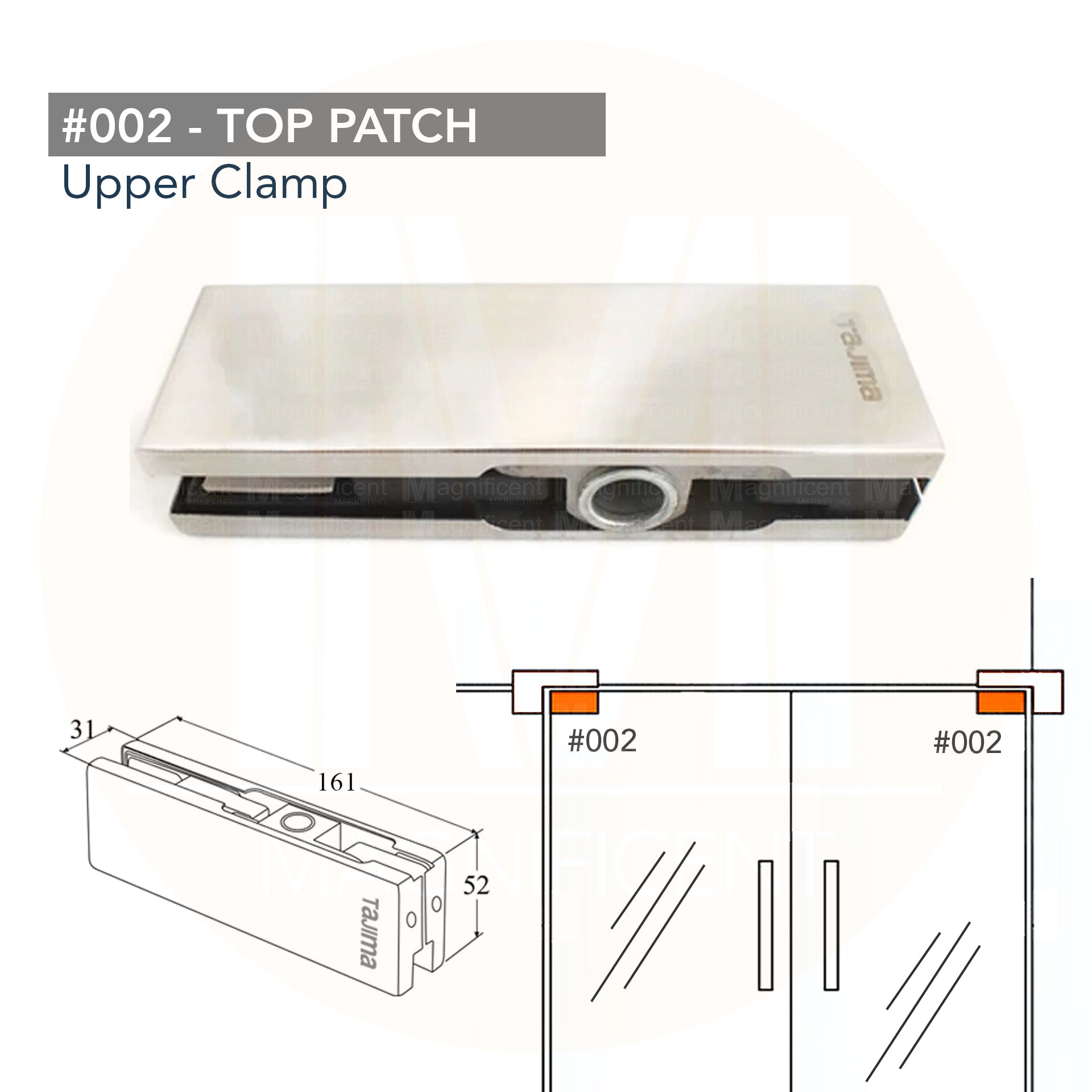 Tajima Top Patch Fitting for Sale Philippines