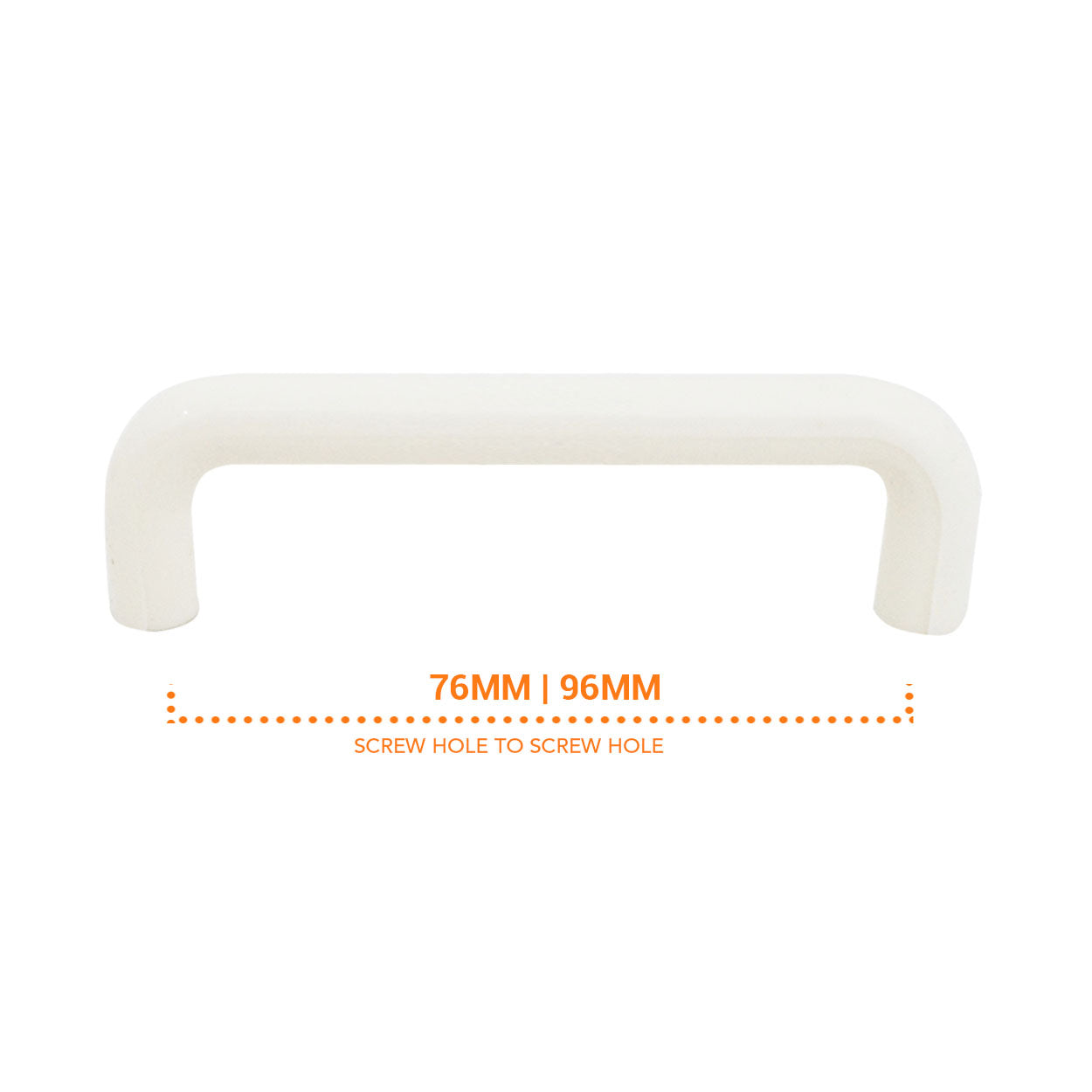 1229 Plain White Plastic Pull Handle for Sale Philippines