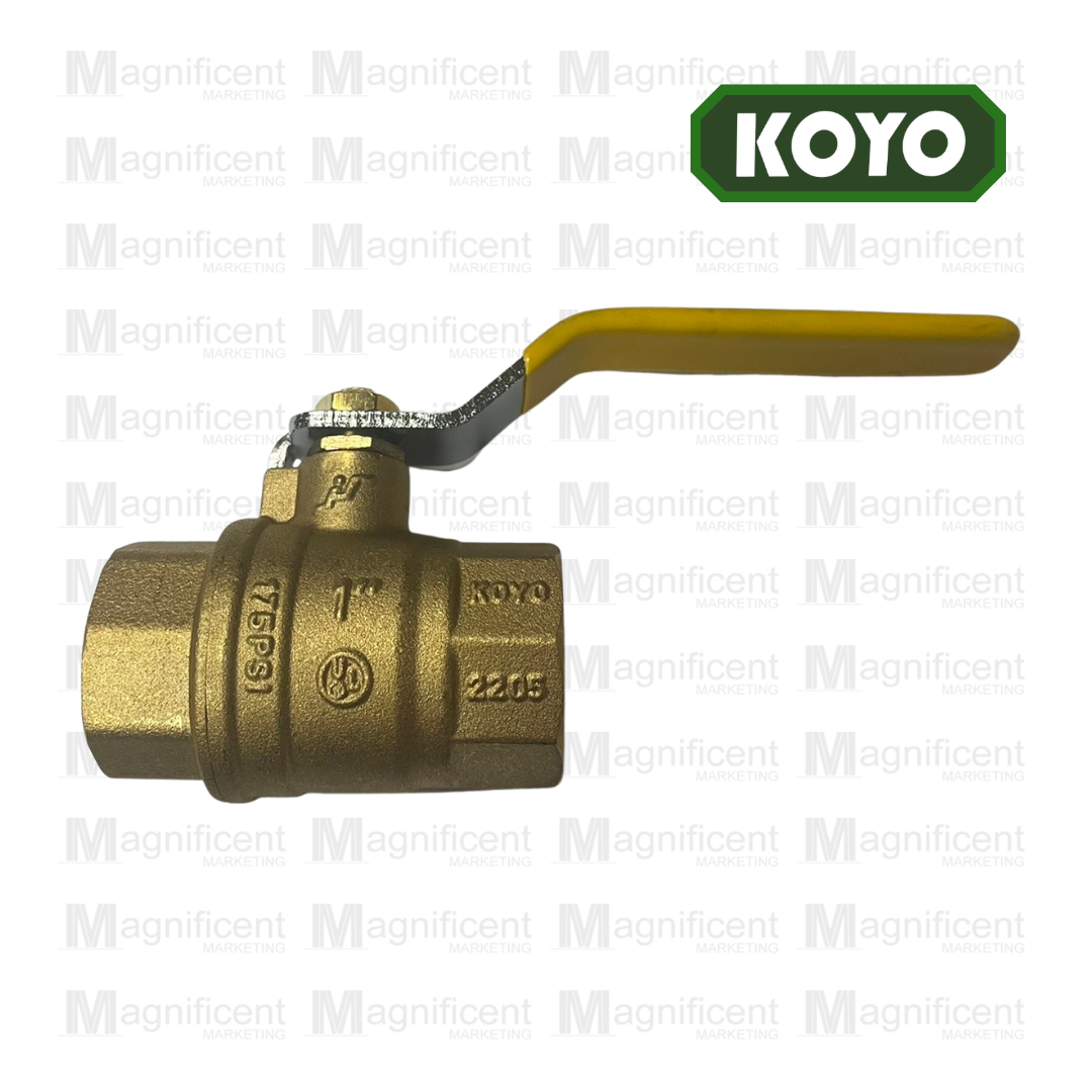 KOYO Brass Ball Valve 175 psi