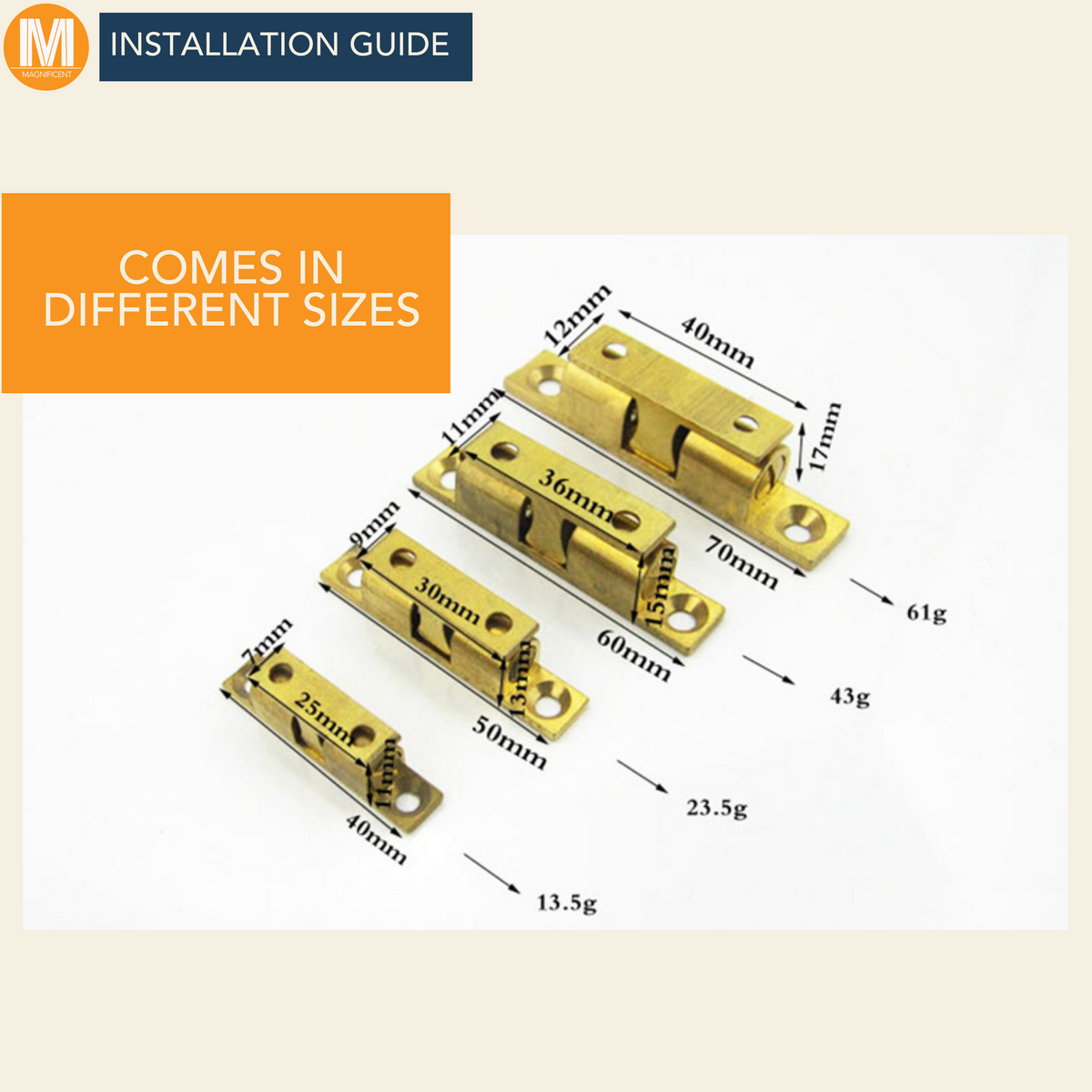 Brass Double Ball Catches for Sale Philippines