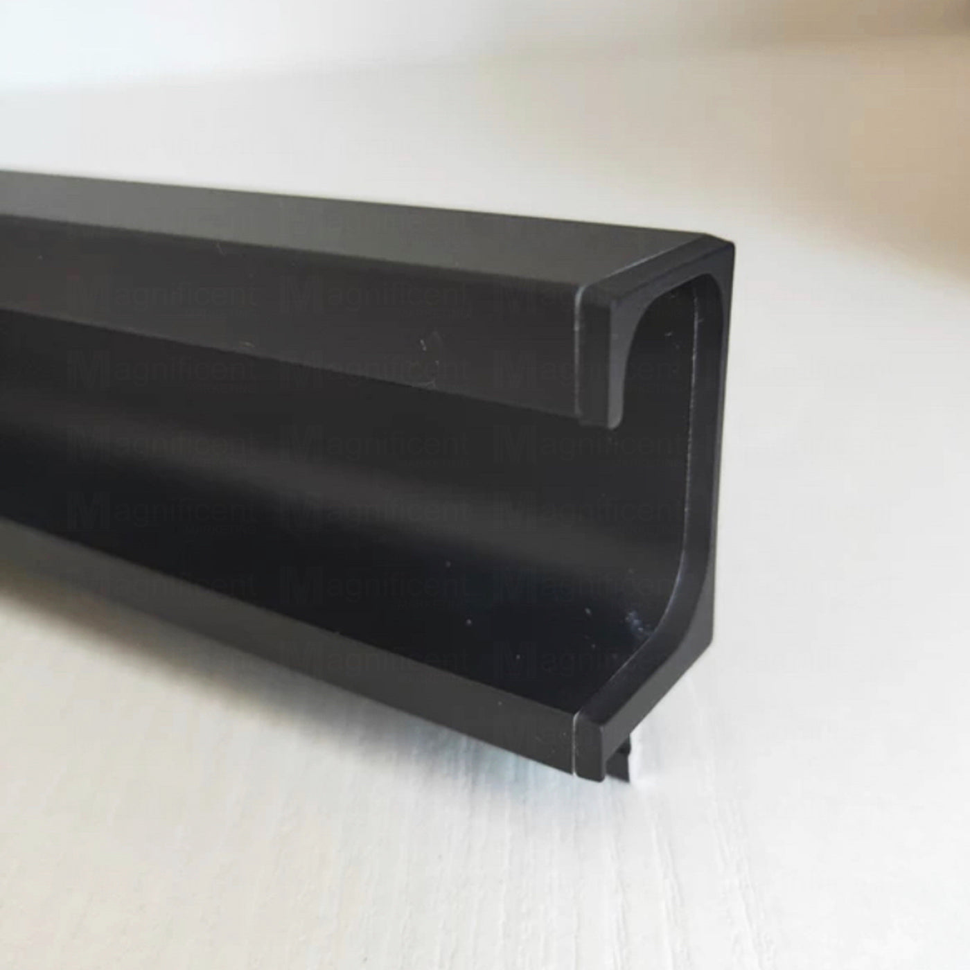 Black Continuous Profile Handle - Aluminum 4030