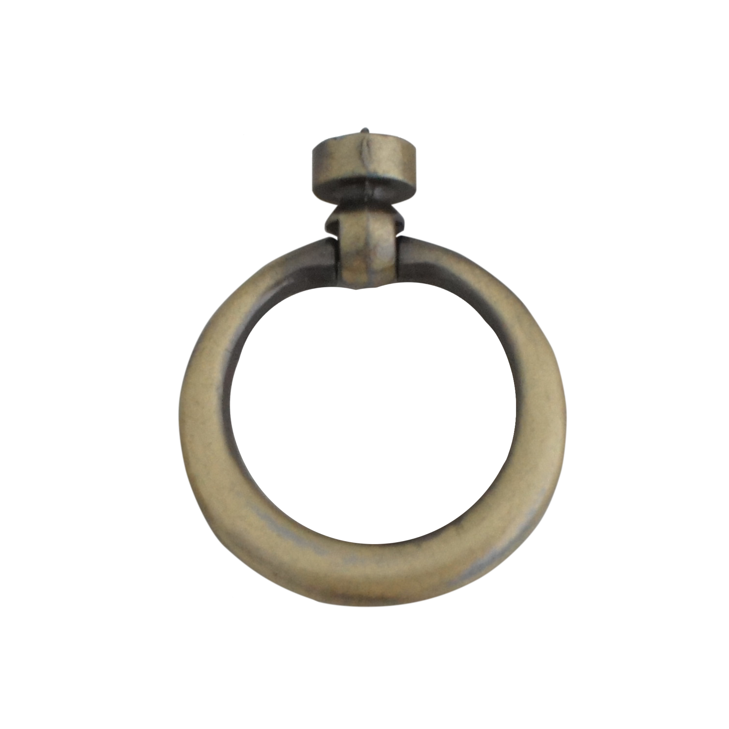 325 Antique Brass Ring Knob Cabinet Hardware