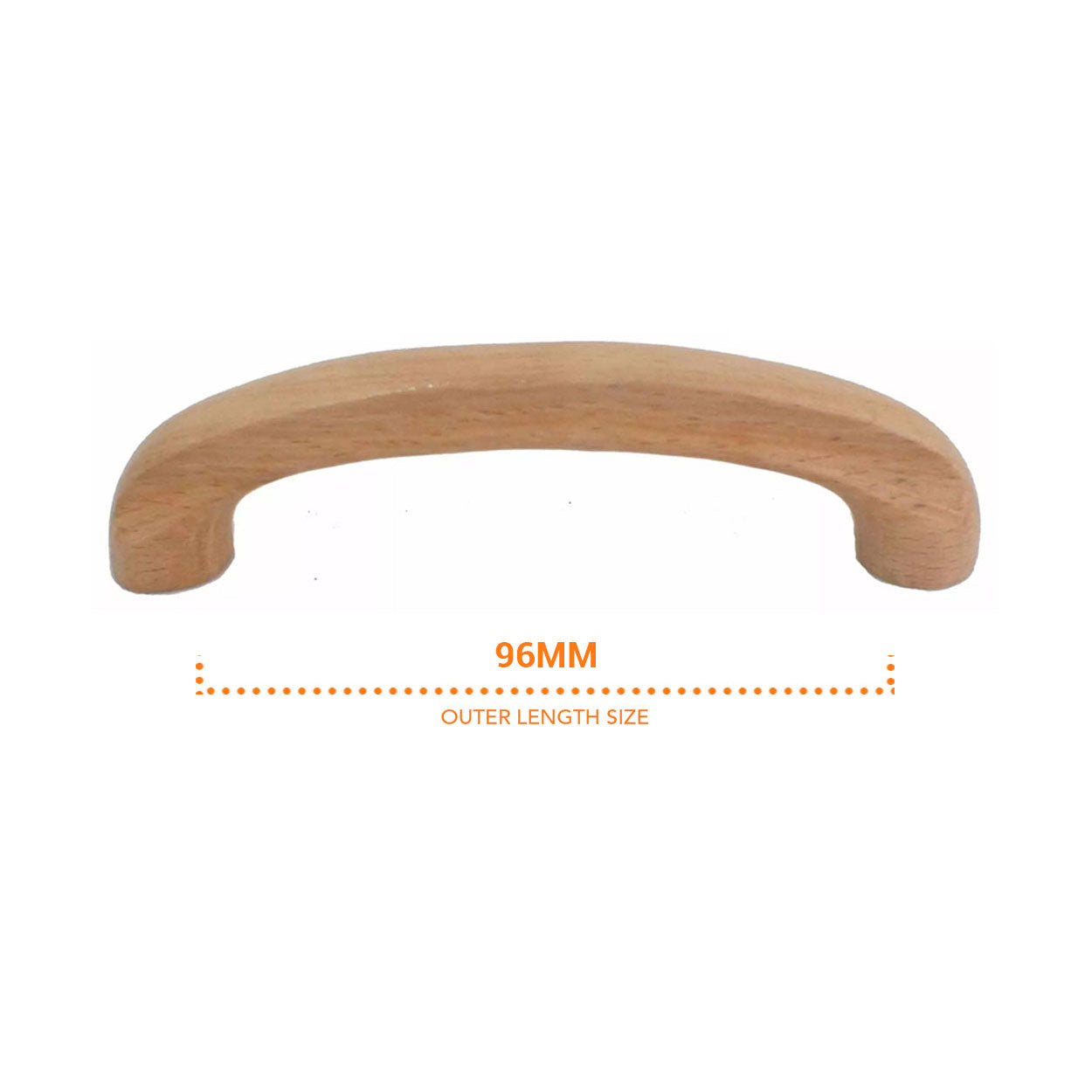 4002 Oak Wooden Pull for Cabinets
