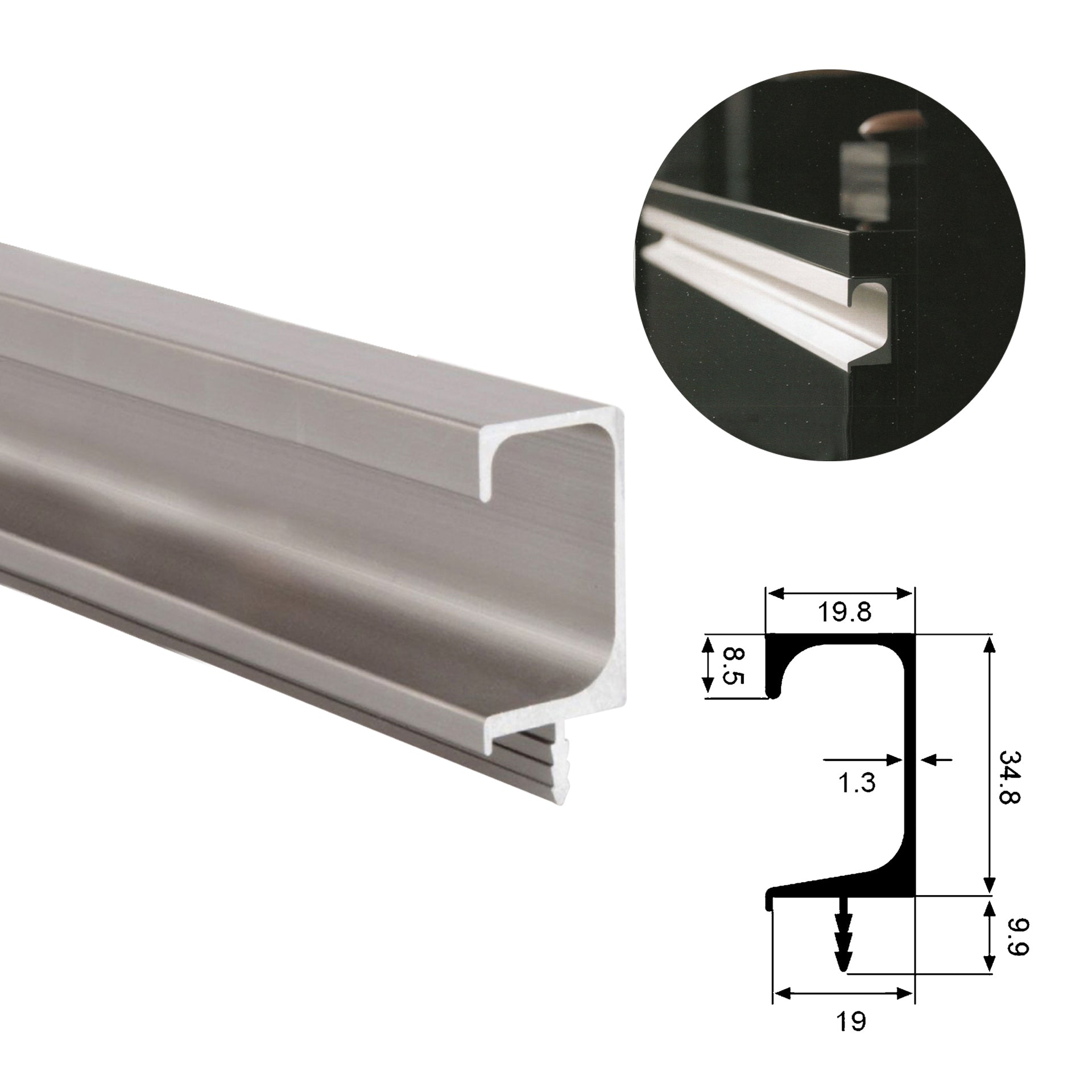 4030 C-Type Aluminum Handle Profile for Sale Philippines