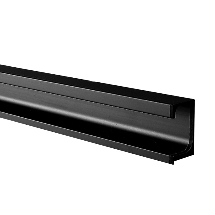 Black Continuous Profile Handle - Aluminum 4030