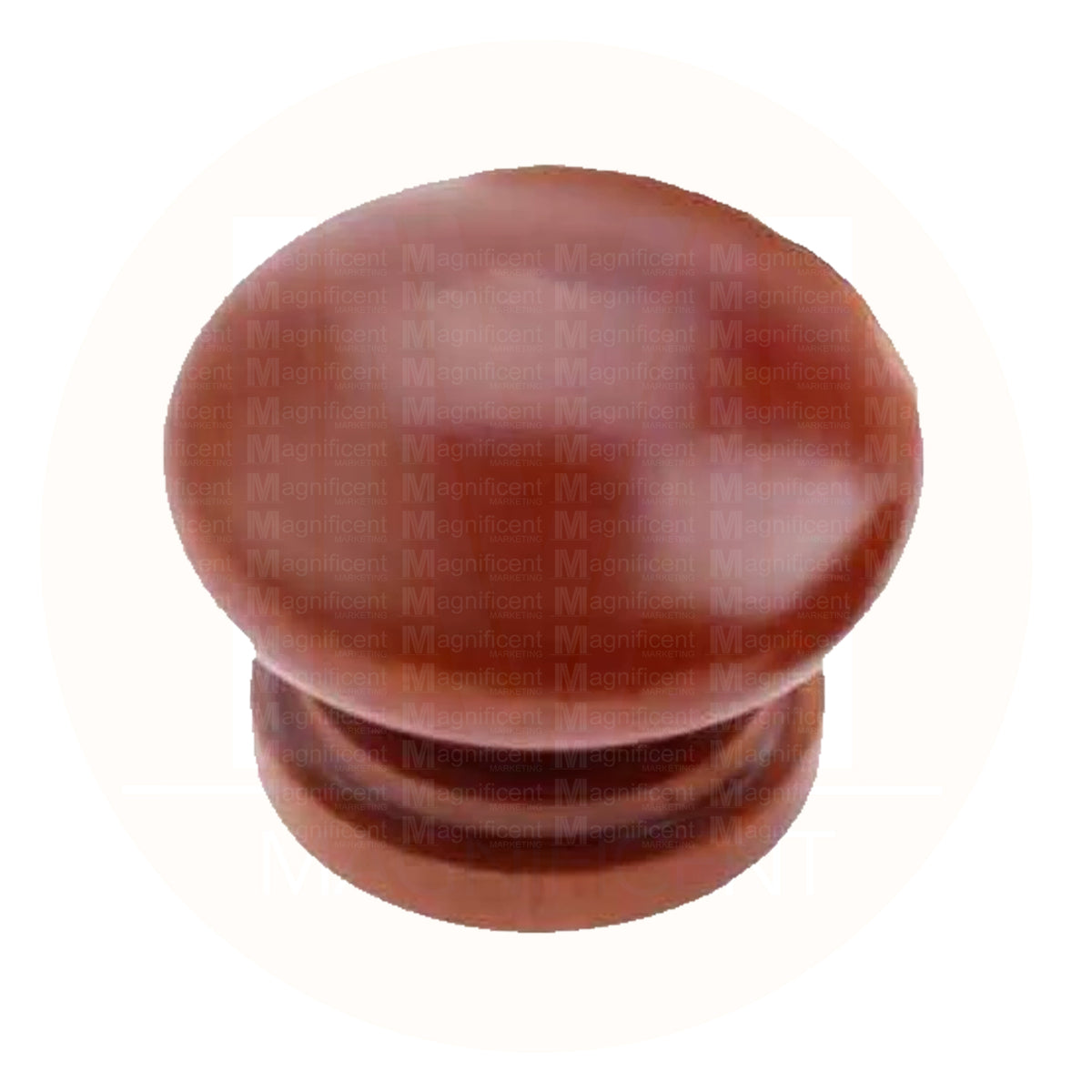 4102 Teak Color Wooden Cabinet Knob