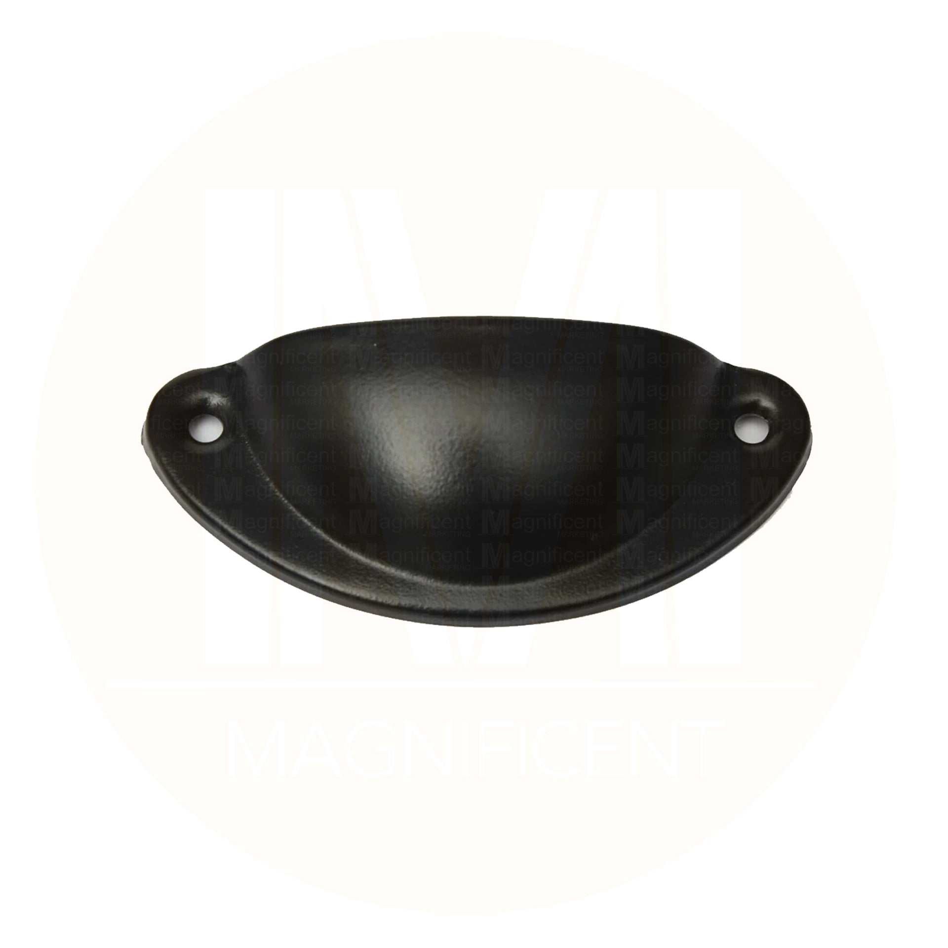 4836 Black Minimalist Cabinet Handle
