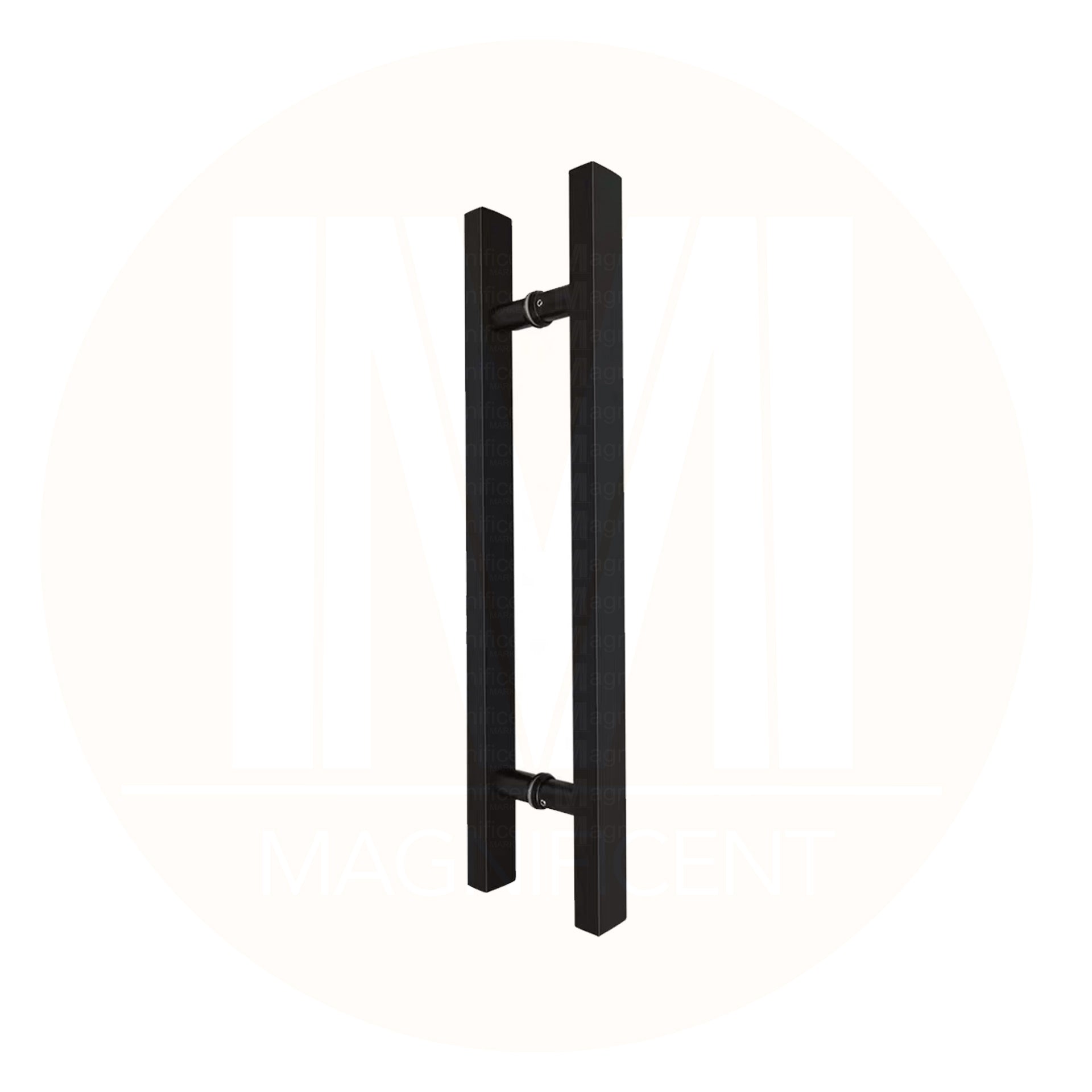 800mm Black Stainless Steel Office Door Handle