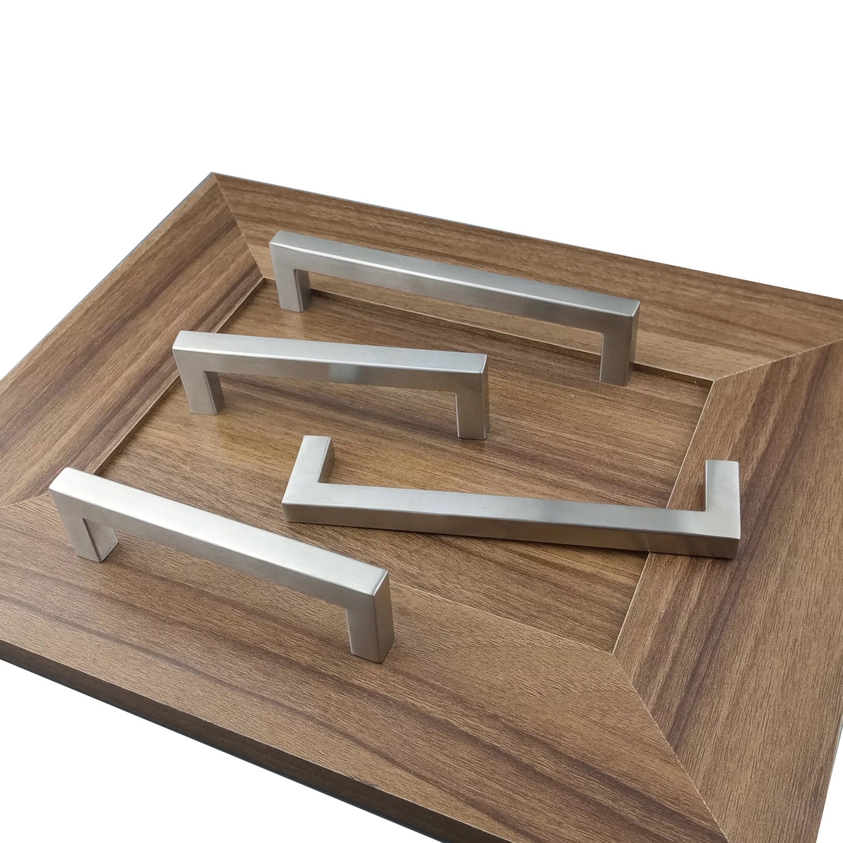 8371 Stainless Hollow Square Handle