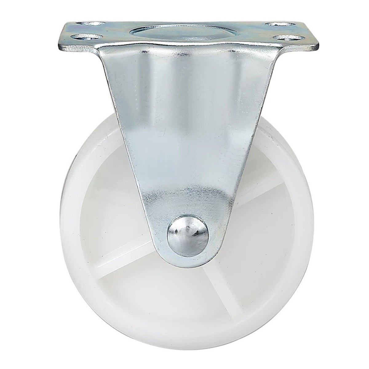 Fixed Rigid Type White Nylon Caster for Sale Philippines