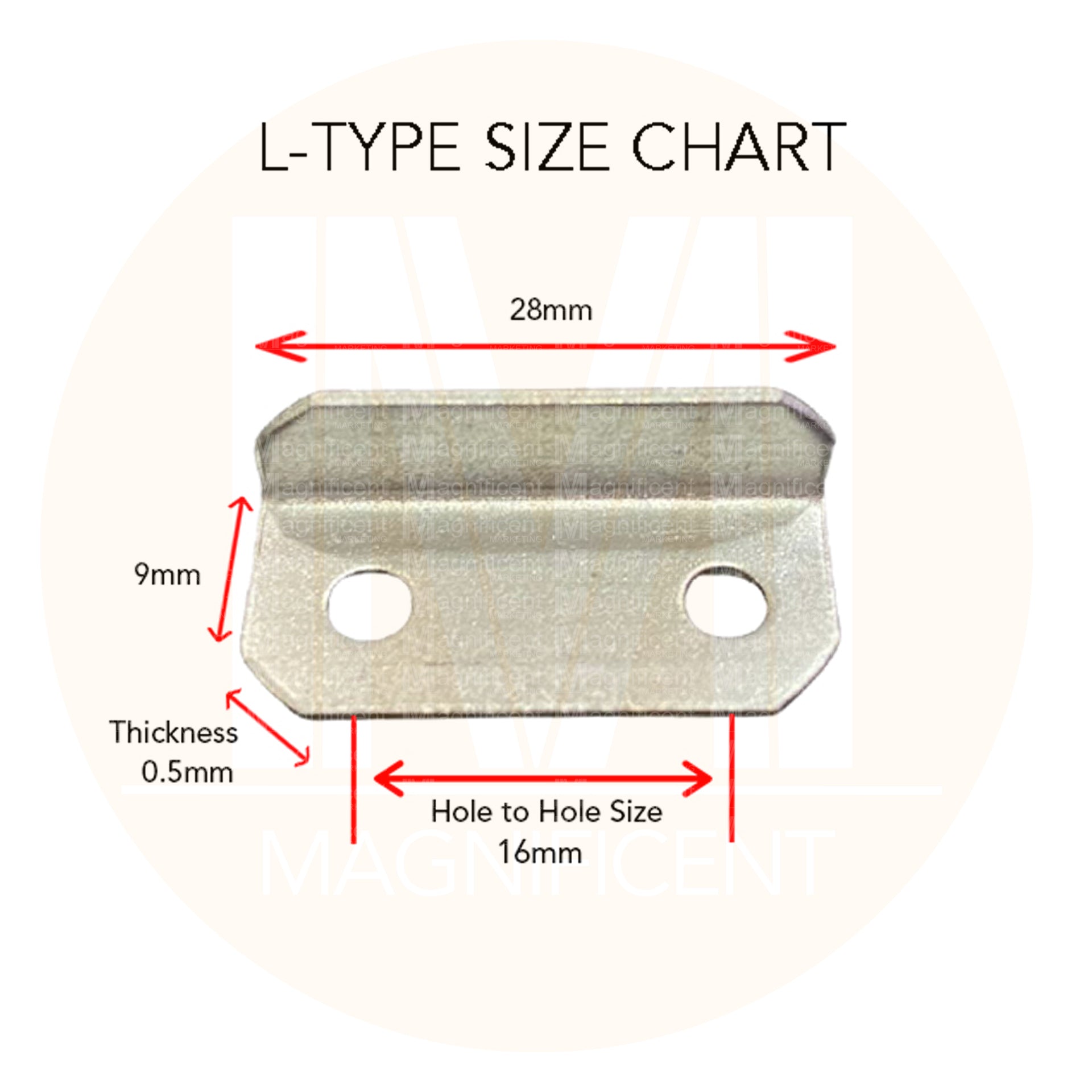 Striker Plate for Drawer Lock