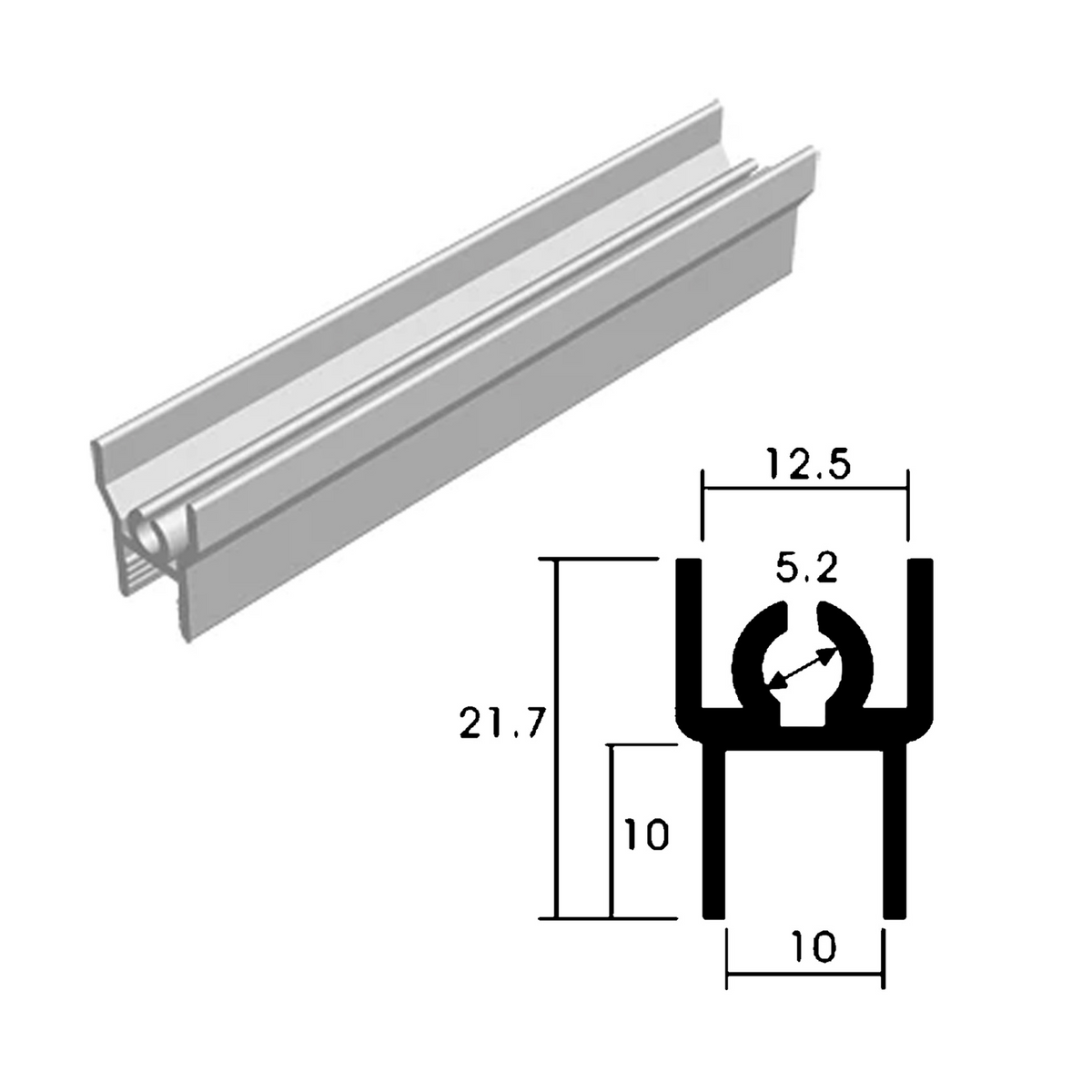 Top & Bottom Rail Frame Profile for Sale Philippines